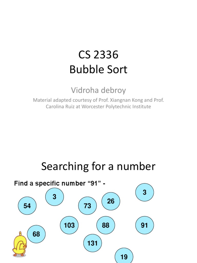 Bubble Sort | PDF | Applied Mathematics | Algorithms