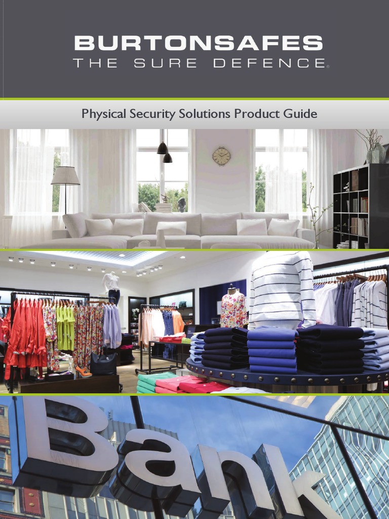 Burton Safes Physical Security Solutions | PDF | Lock (Security Device) | Bank Vault