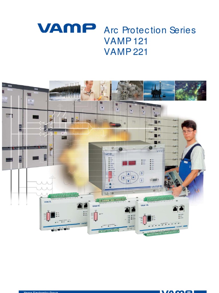 Brochure en Vamp 121-221 | PDF | Relay | Electric Power System