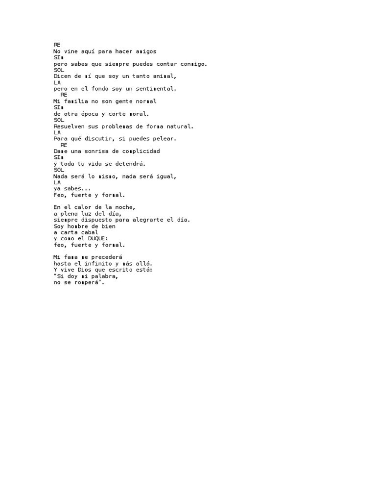Feo Fuerte y Formal PDF | PDF