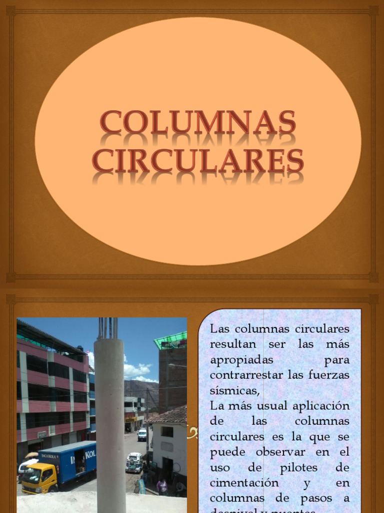 COLUMNAS CIRCULARES