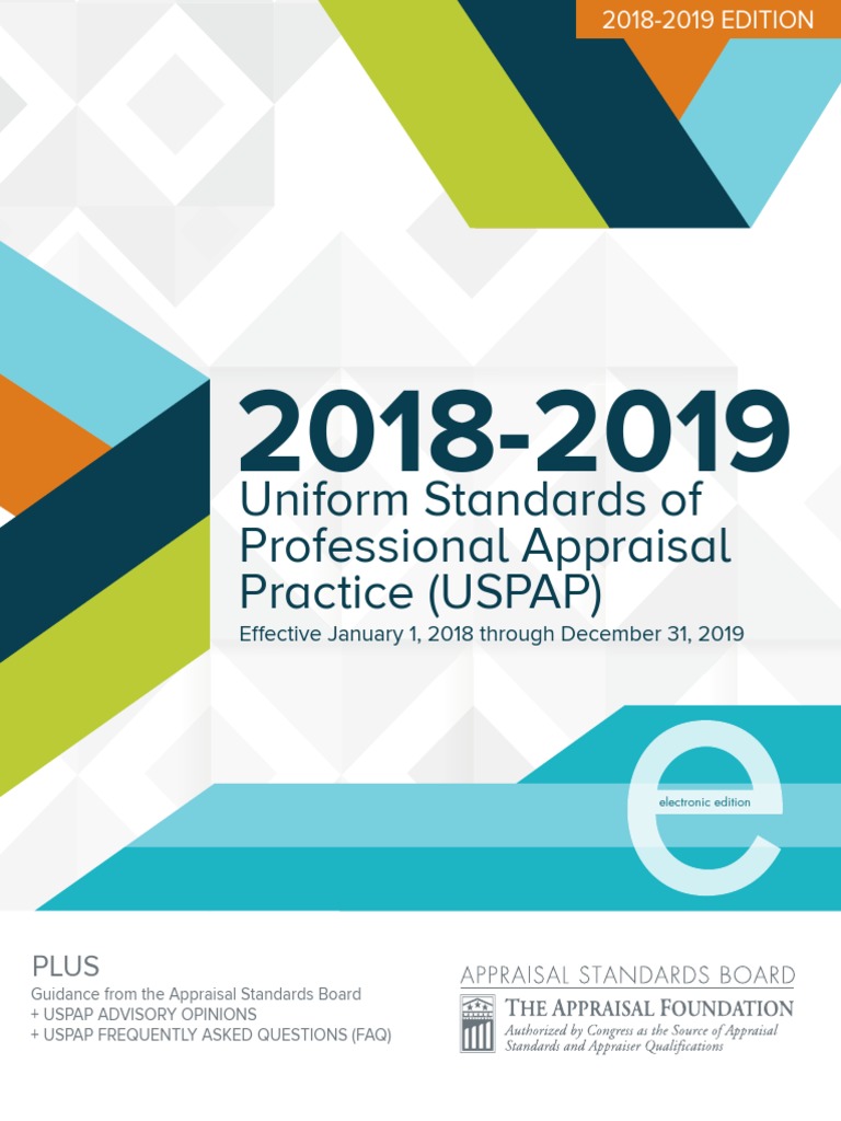 2018-19 Uspap | PDF | Real Estate Appraisal | Business