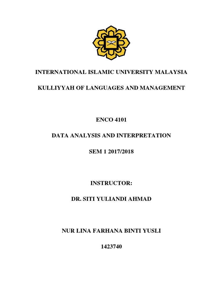 (LINA) Assignment Data Analysis | PDF | Null Hypothesis | Correlation And Dependence