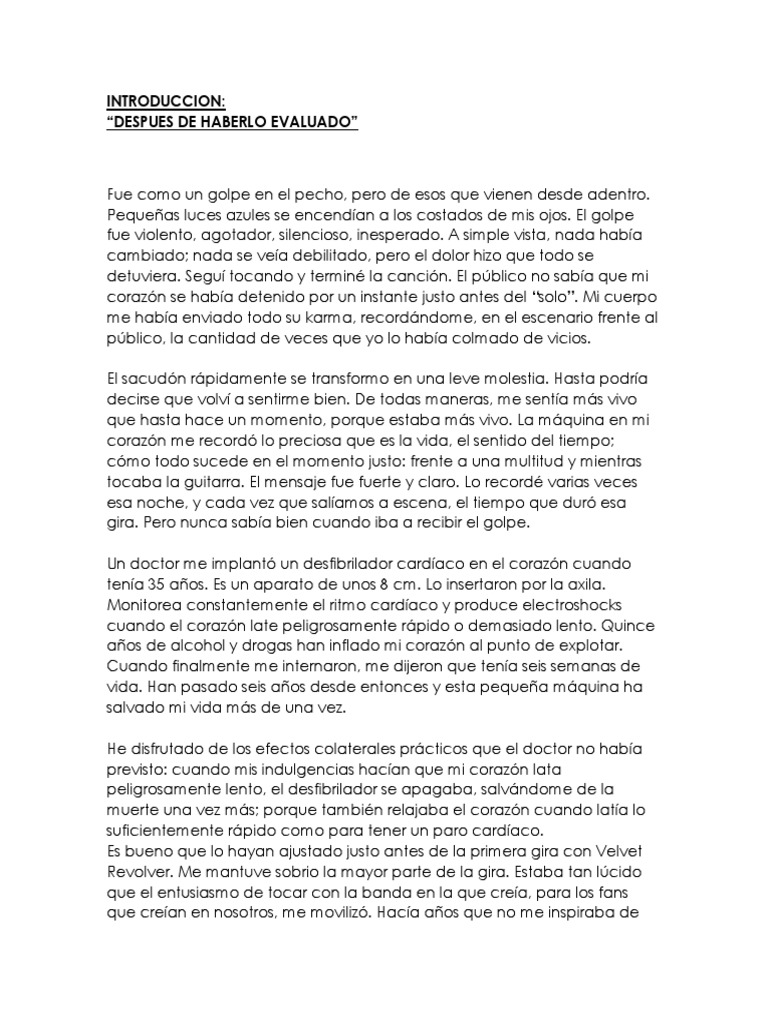 Slash Autobiography Espanol | PDF | David Bowie | Charles Manson