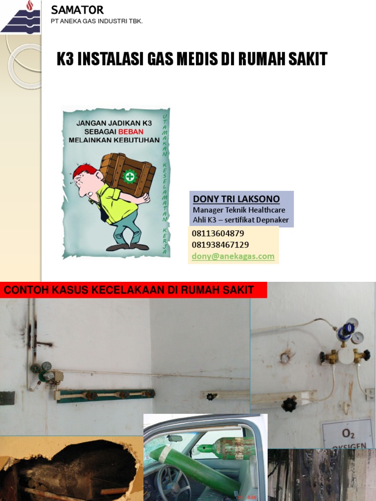 k3 Instalasi Gas Medis 2708 - 3 | PDF