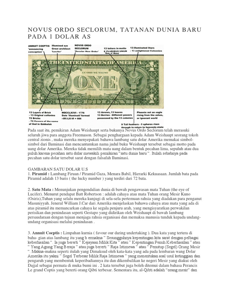 Novus Ordo Seclorum | PDF