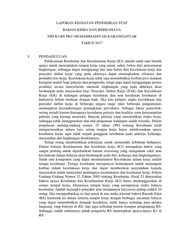 Laporan B3 | PDF | Kesehatan Holistik | Sains & Matematika