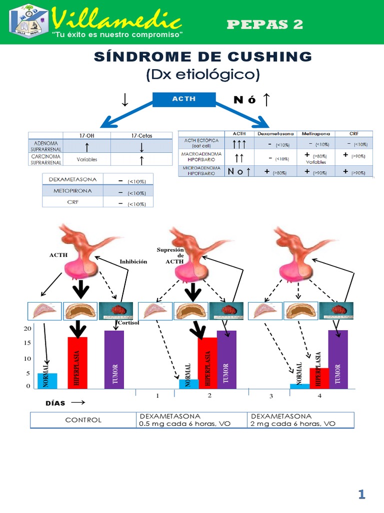 Síndrome De Cushing: (Dx etiológico)