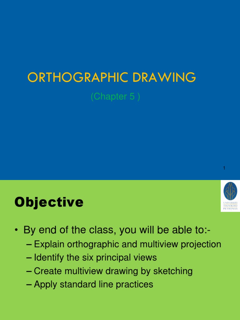 Orthographic Drawing Basics | PDF | Geometry | Drawing