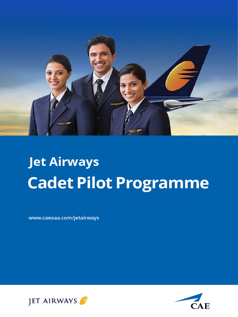 Jet Airways Cadet Programme Brochure #44799.3 | PDF | Aviation ...