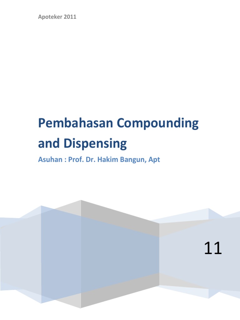 Pembahasan Compounding & Dispensing | PDF
