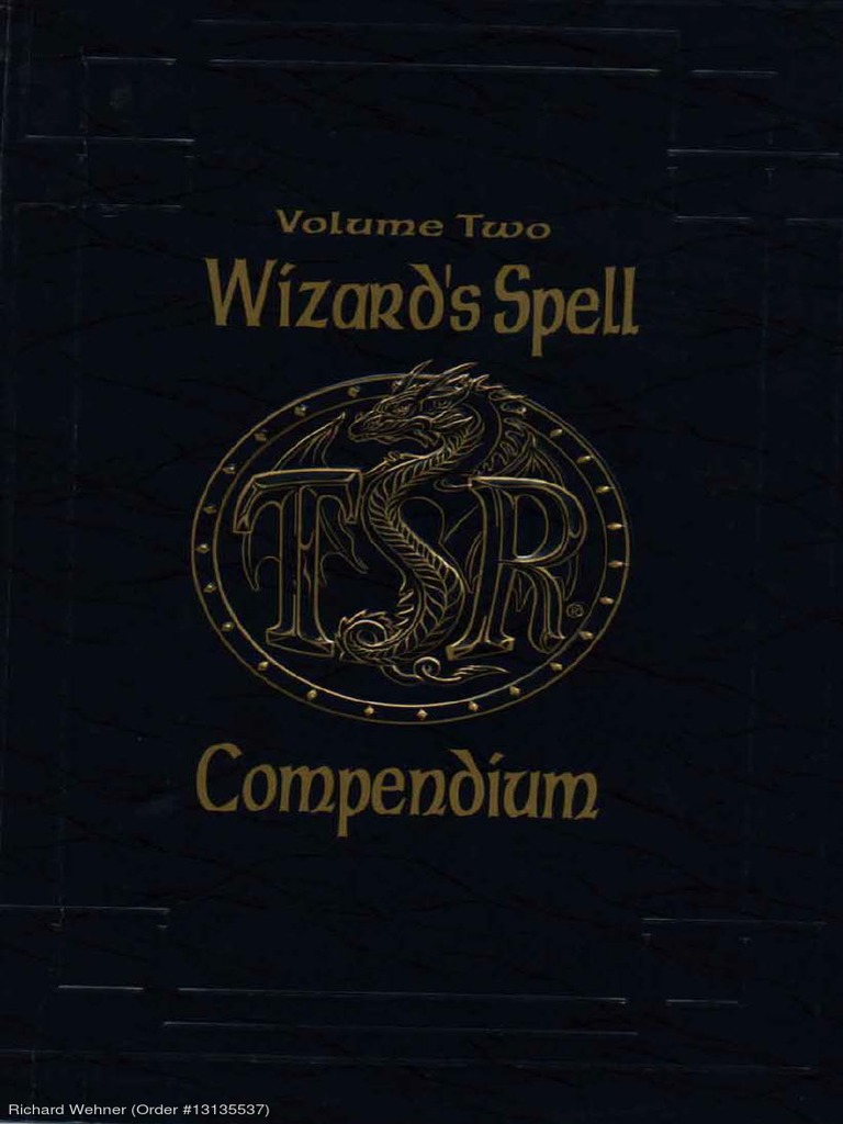 Wizards Spell Compendium Volume 2 PDF | PDF | Sphere | Casting ...