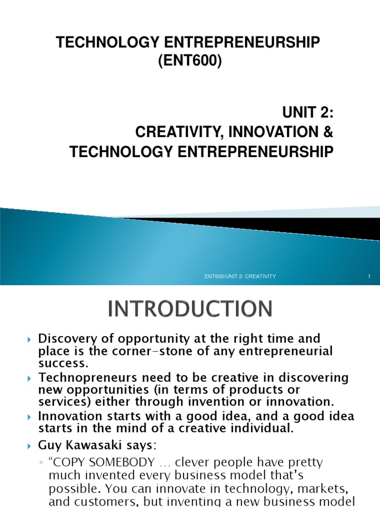Unit 2 Creativity PDF | PDF | Creativity | Innovation