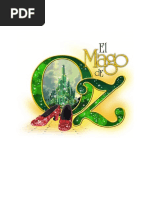 El Mago de Oz - Guion Teatro Infantil | PDF | Wizard Of Oz (Personaje ...