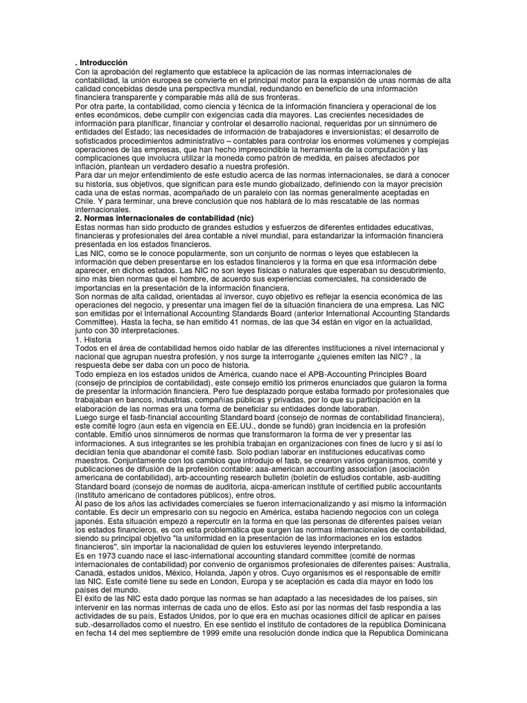 Nic 30 | PDF | normas internacionales de INFORMACION FINANCIERA ...
