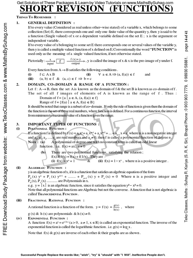 22 Functions Part 2 of 3 | PDF | Function (Mathematics) | Mathematical ...