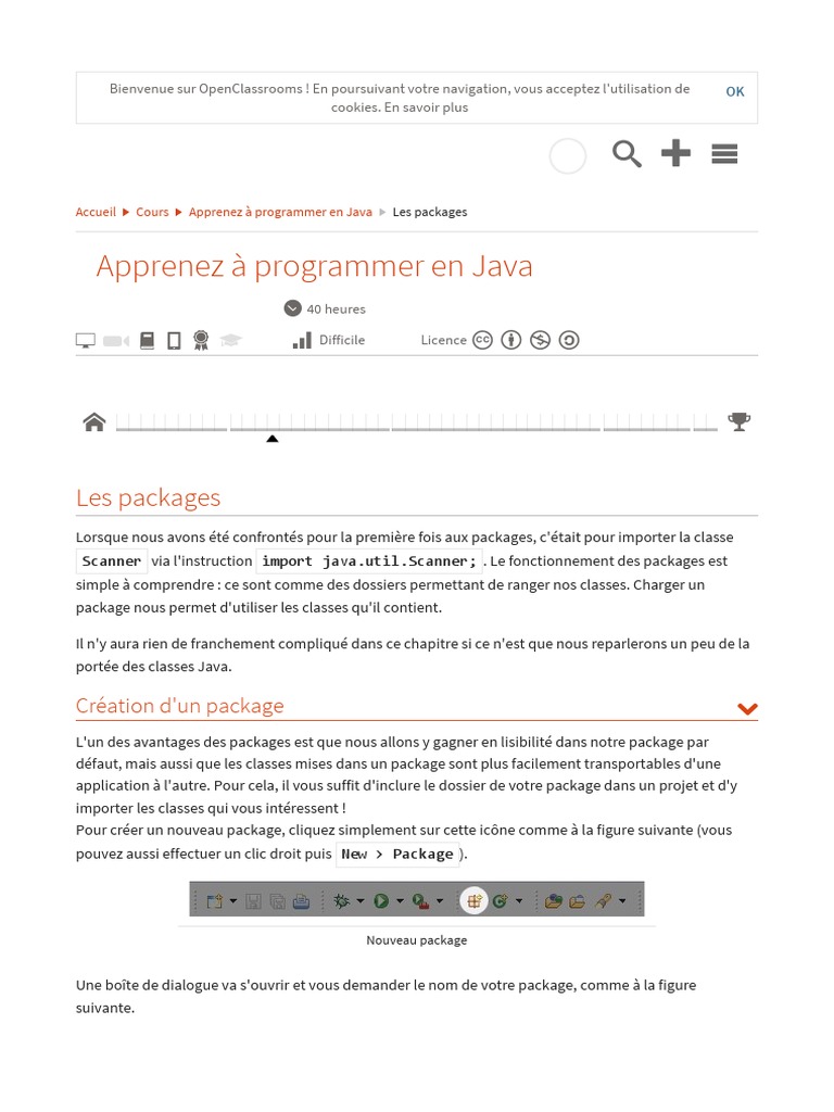 Les Packages | PDF | Java (Langage de programmation) | Informatique