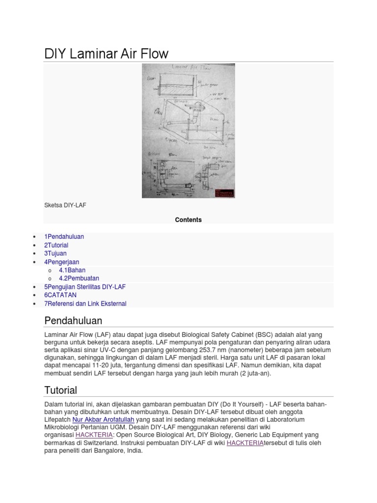DIY Laminar Air Flow | PDF