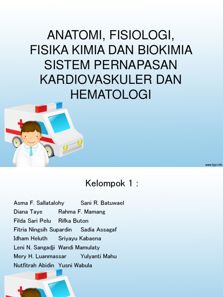 Anatomi, Fisiologi, Biofisika Dan Biokimia | PDF