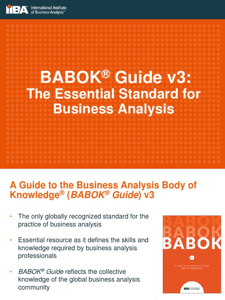 BABOK summary.pdf | Business Analysis | Software Development Process