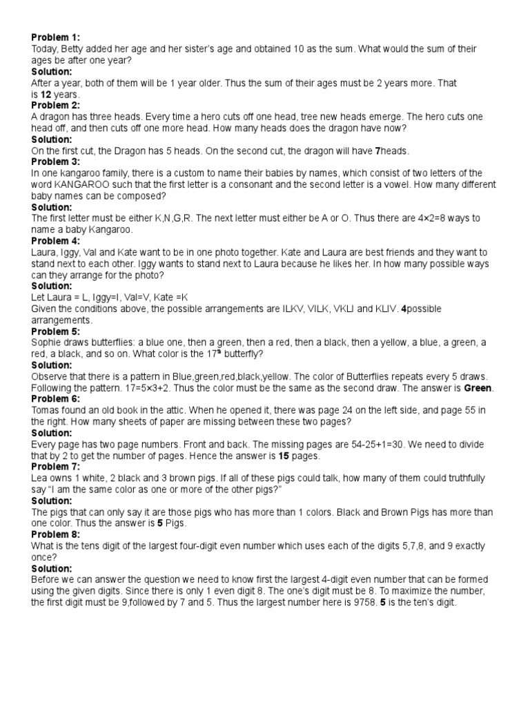 MTAP Reviewer Grade 2 | PDF | Color | Teaching Mathematics