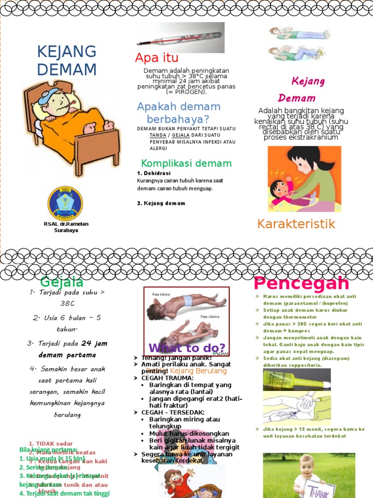 Leaflet Kejang Demam | PDF