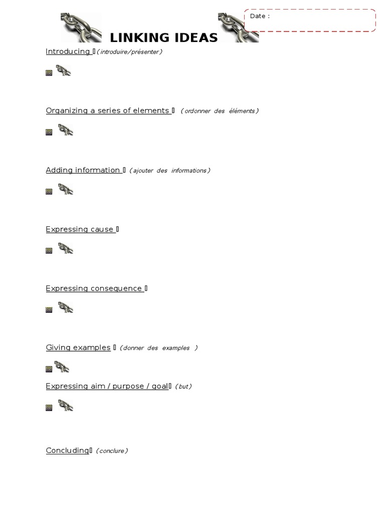 Linking Ideas | PDF