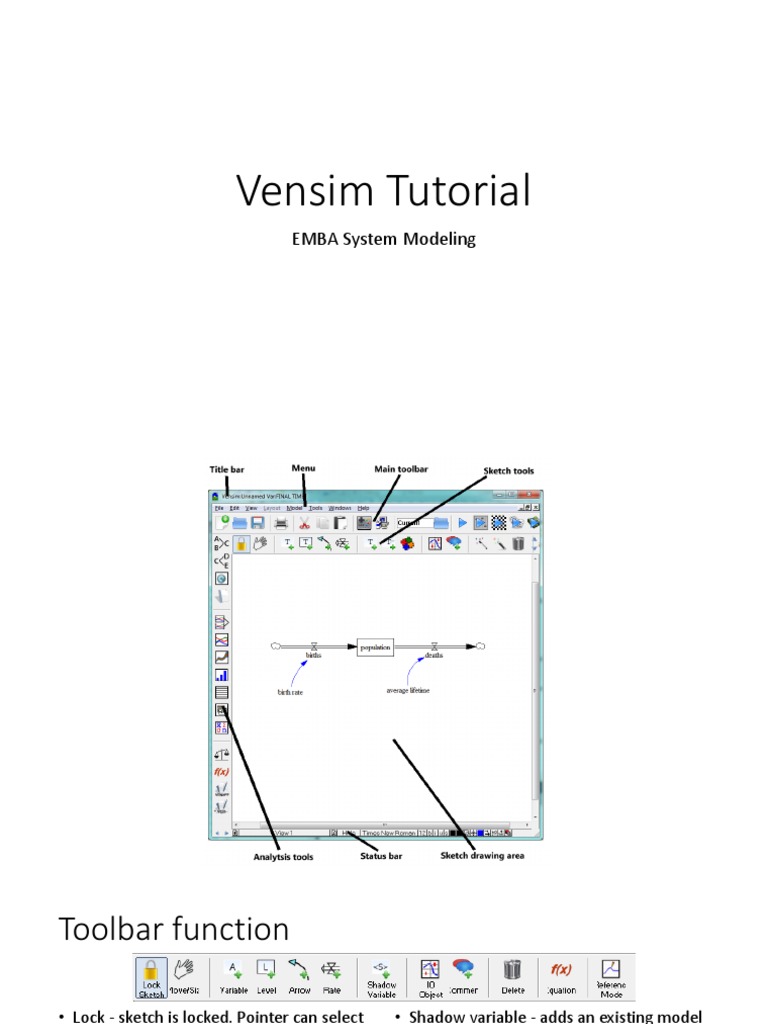 Vensim Tutorial | PDF | Causality | Variable (Computer Science)