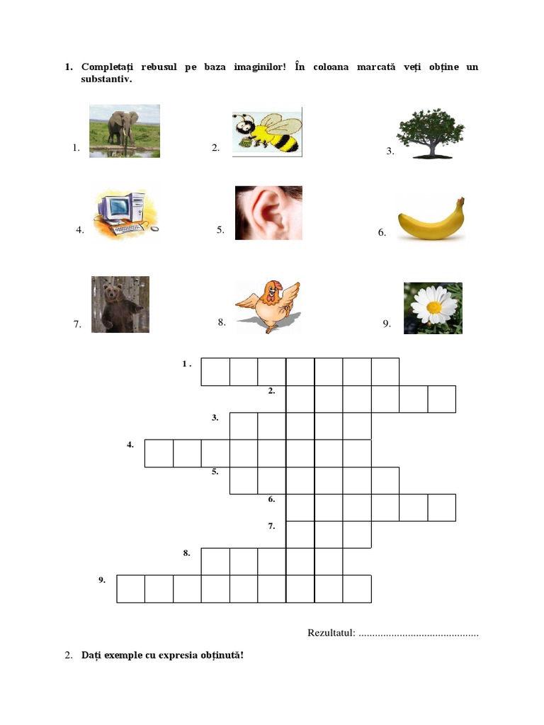 Rebus Limba Romana | PDF