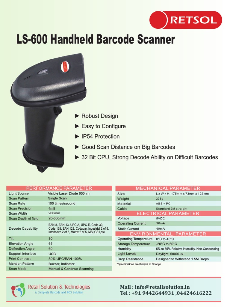 LS600 Brochure | PDF