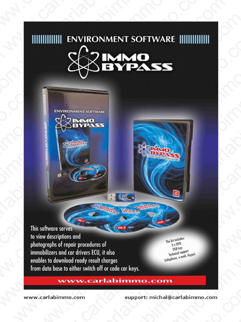 Immo Bypass - Software en | PDF | Motor Vehicle | Land Vehicles