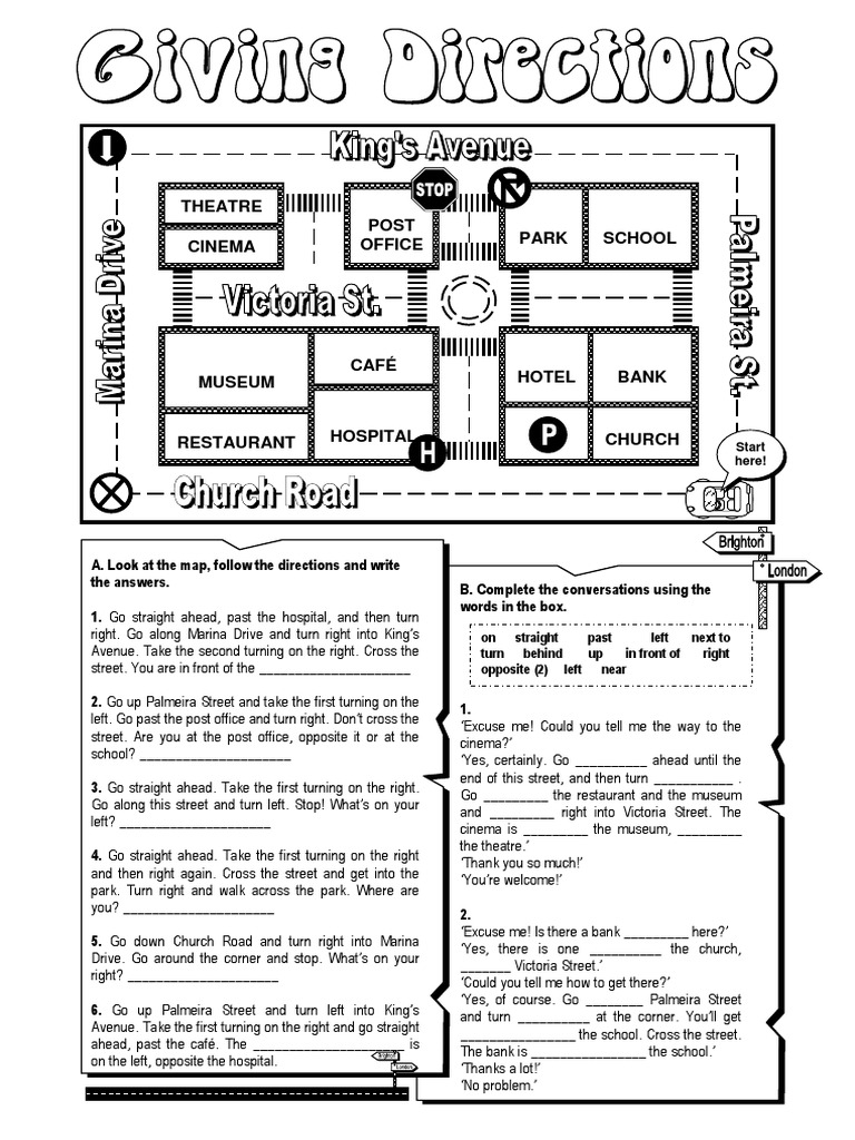 Giving Directions | PDF | Leisure