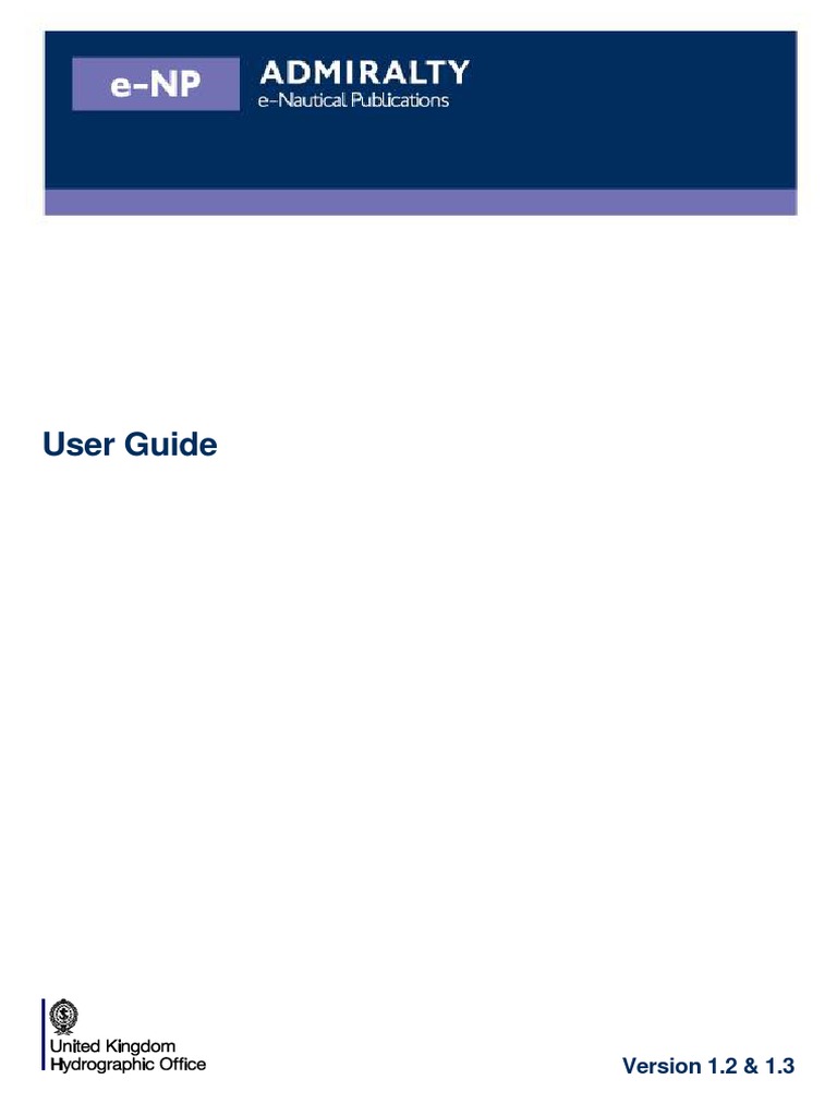 ADMIRALTY e NP User Guide v1.2 1.3 PDF | PDF | License | Bankruptcy