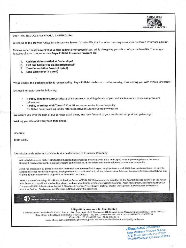 Bike Papers | Vehicle Insurance | Insurance