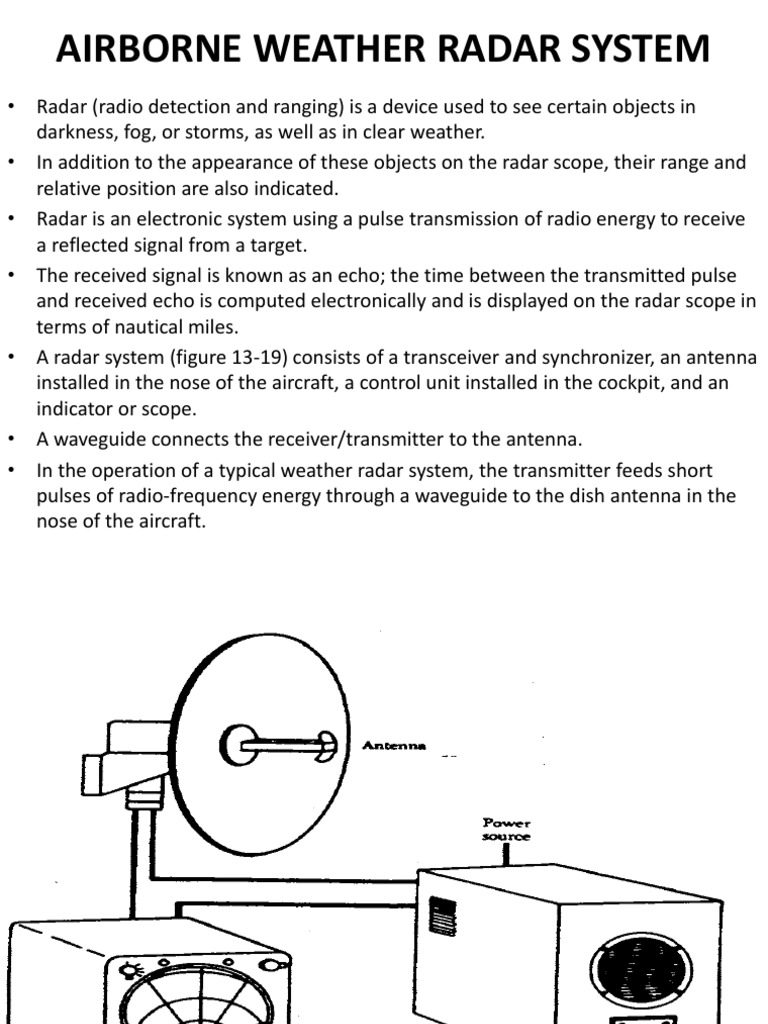 Airborne Weather Radar System | Download Free PDF | Radar | Transmitter