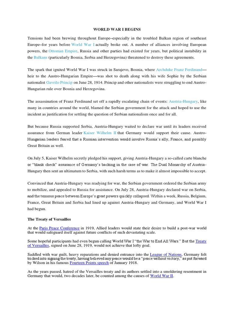 World War I Ottoman Empire Balkans | PDF | Austria Hungary | World War I