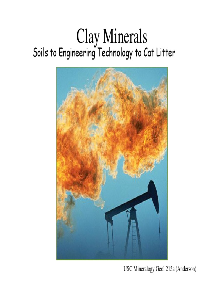 Telogenesis in Clay Mineral Applications | PDF | Clay Minerals | Minerals