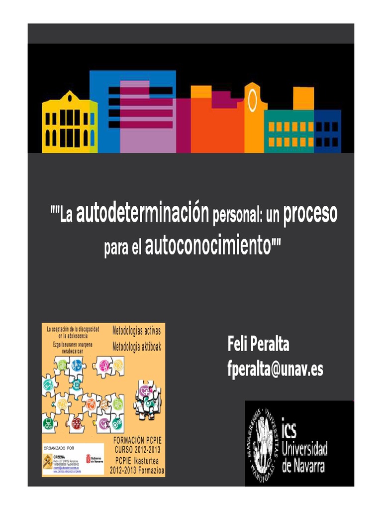 Autodeterminacion Personal | Toma de decisiones | Cognición | Prueba ...