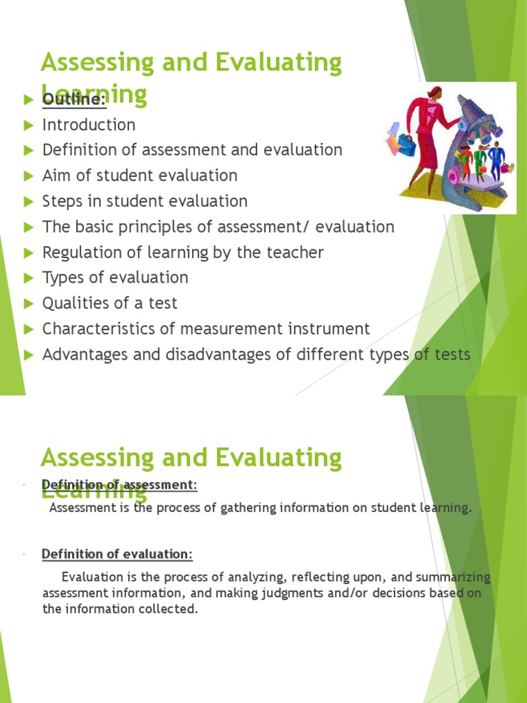 Material For Evaluation For Class Lectures 1 | PDF | Validity ...