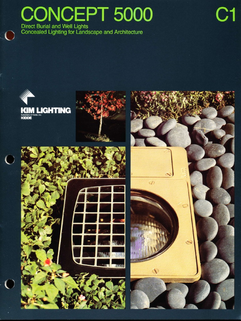 Kim Lighting Concept 5000 Series Brochure 1986 | PDF | Materials ...