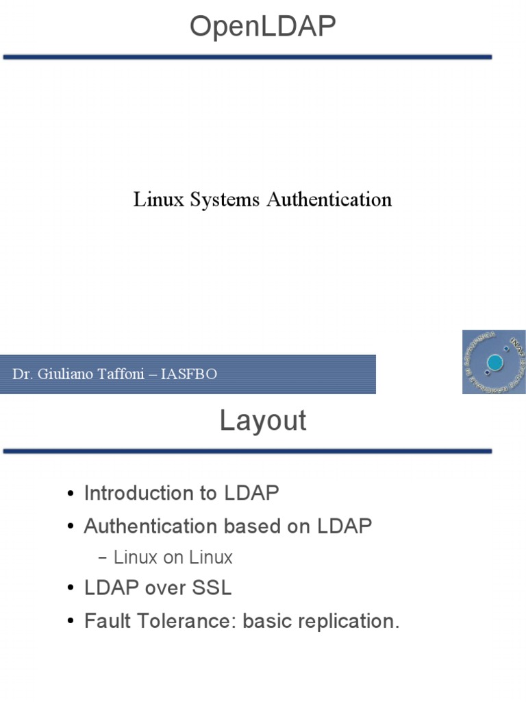 Open Ldap | PDF | Computer Network Security | Networking Standards