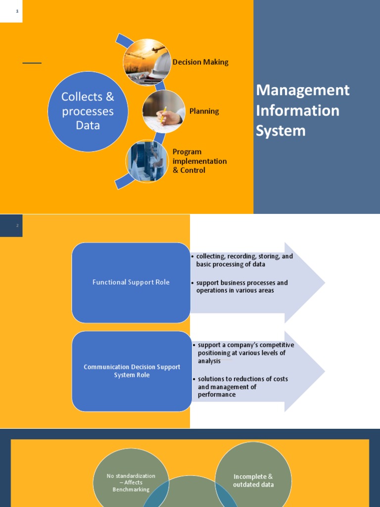 Collects & Processes Data: Management Information System | PDF