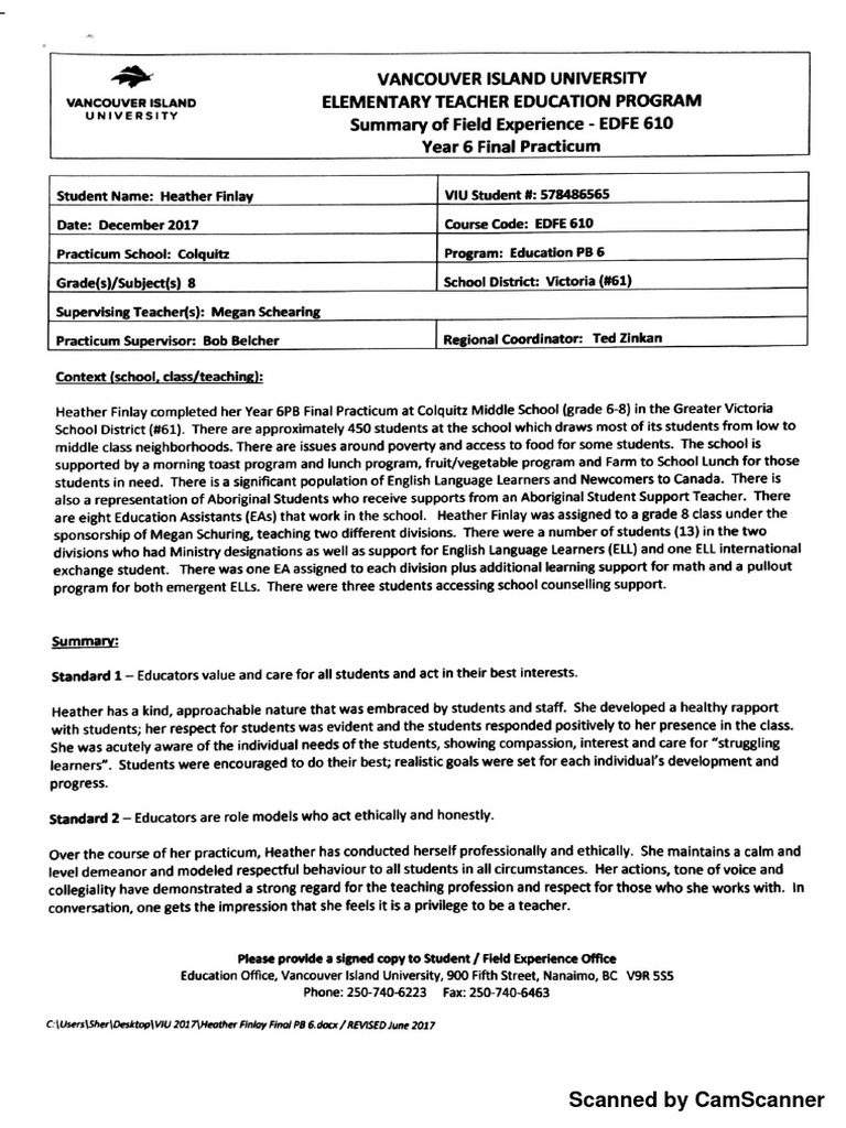 Final Practicum Report | PDF
