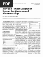Metals Codes - Aluminum Codes | PDF | Alloy | Aluminium