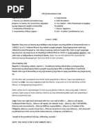 Bonifacio, Ang Unang Pangulo Trailer Script (ABS-CBN) | PDF