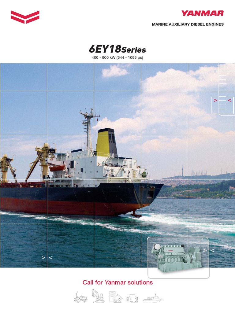 A4 Brochure Marine Auxiliairy Diesel Engine Product Guide 6EY18 ...