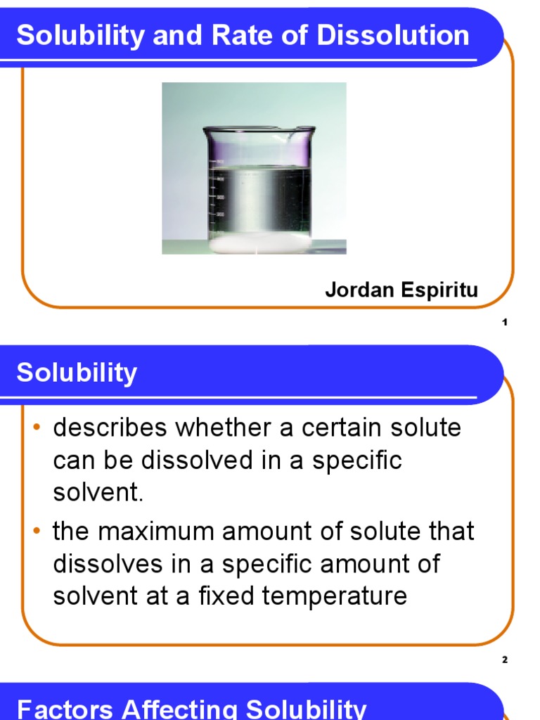 7 2 Solubility | PDF | Dissolution (Chemistry) | Solubility