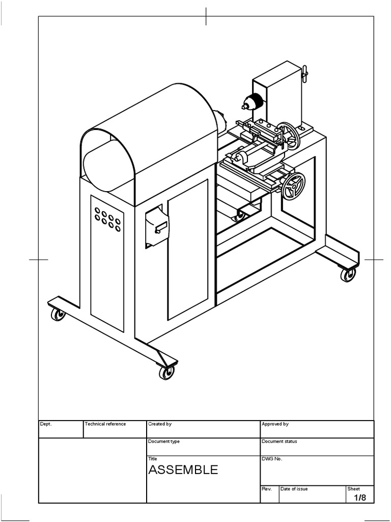 Assemble: Dept. Technical Reference Created by Approved by | PDF
