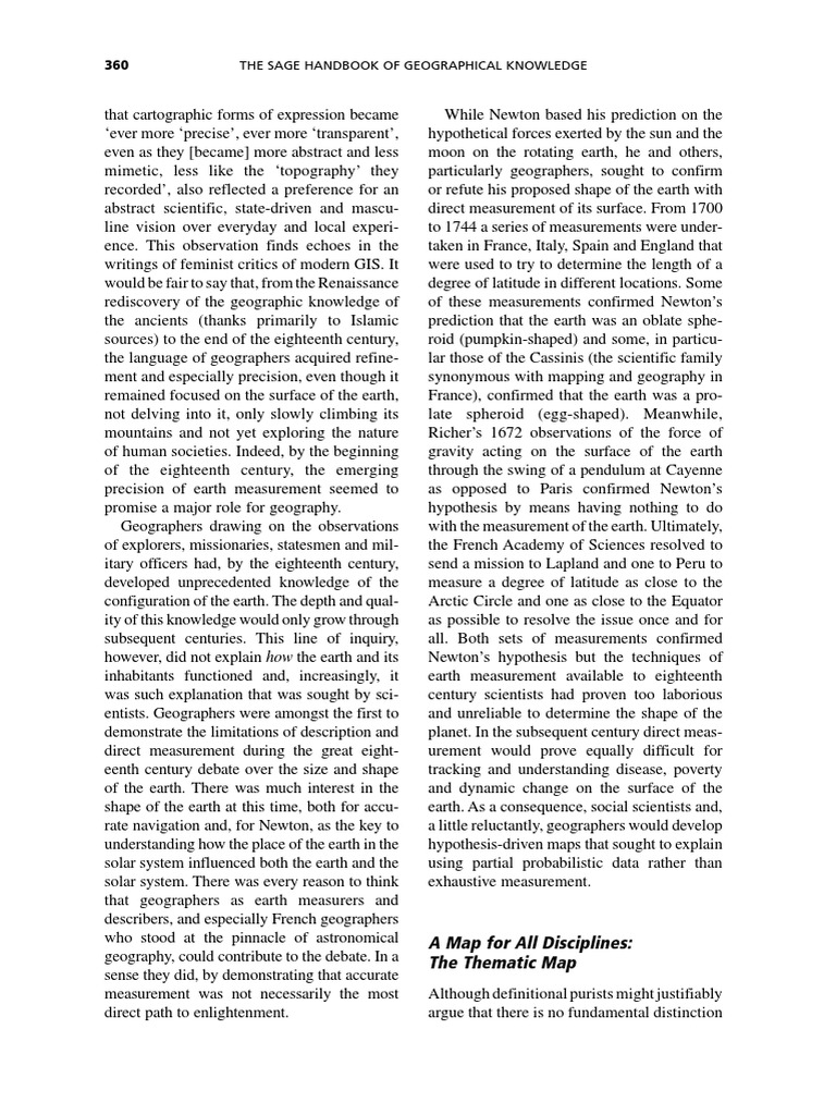 Thematic Map | PDF | Geography | Geographic Information System