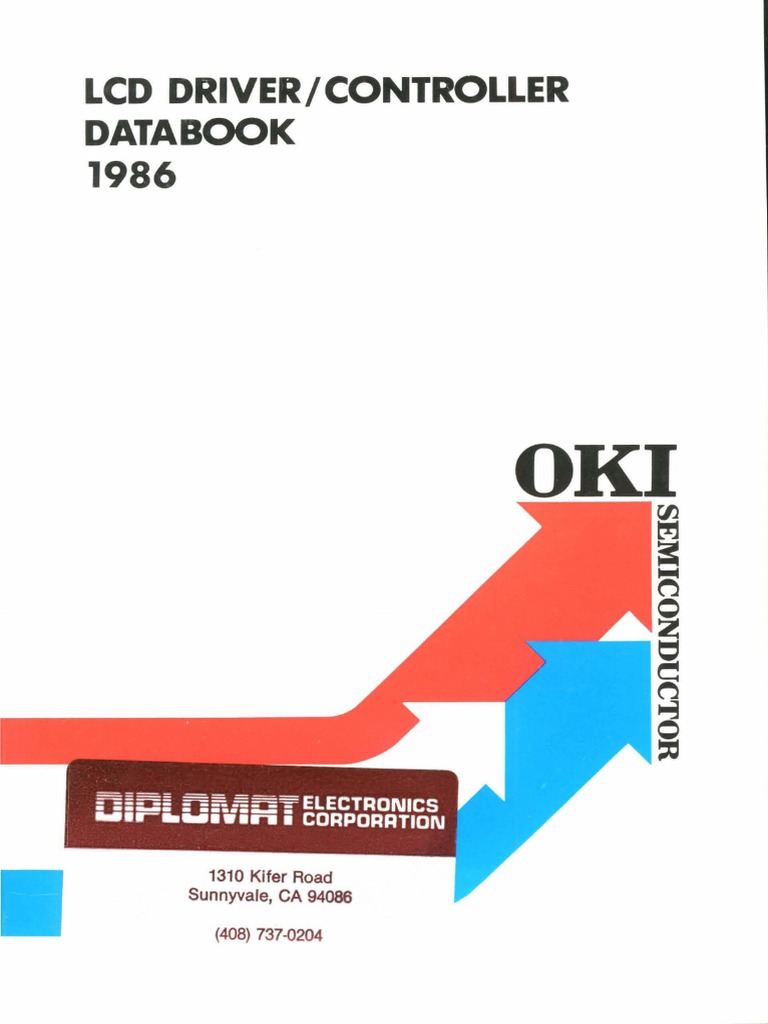 1996 OKI LCD Driver Controller Databook | Download Free PDF | Integrated Circuit | Electronic ...